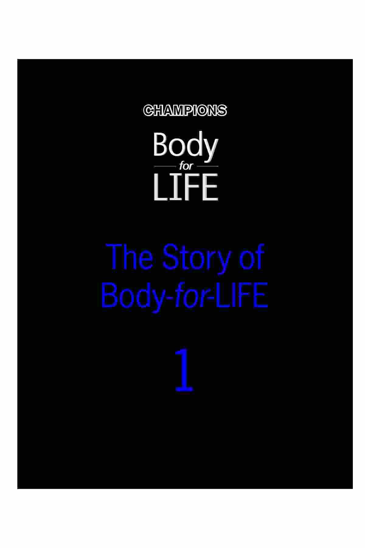 Champions Body-for-LIFE: 12 Weeks to Mental and Physical Strength ...