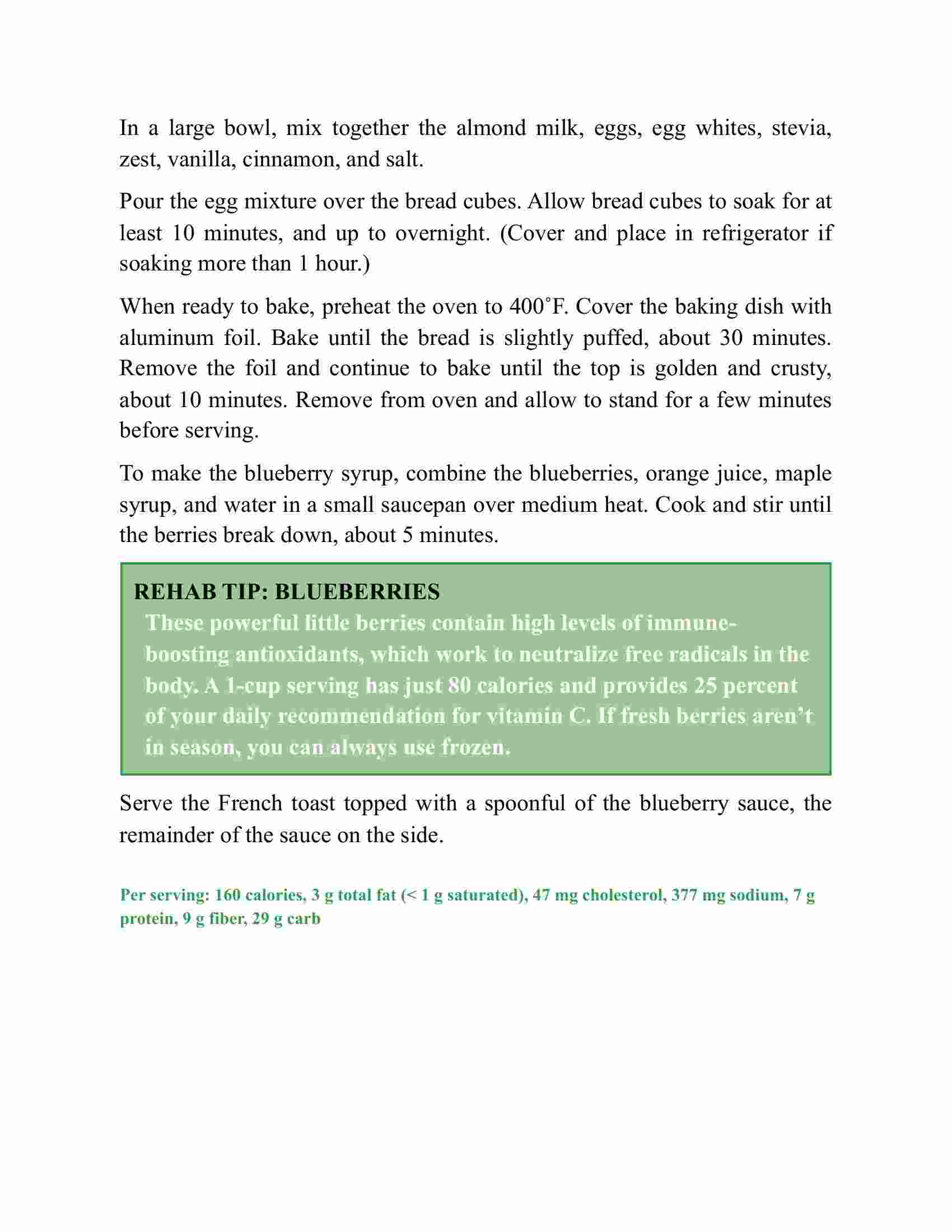 Recipe Rehab: 80 Delicious Recipes That Slash the Fat, Not the Flavor ...