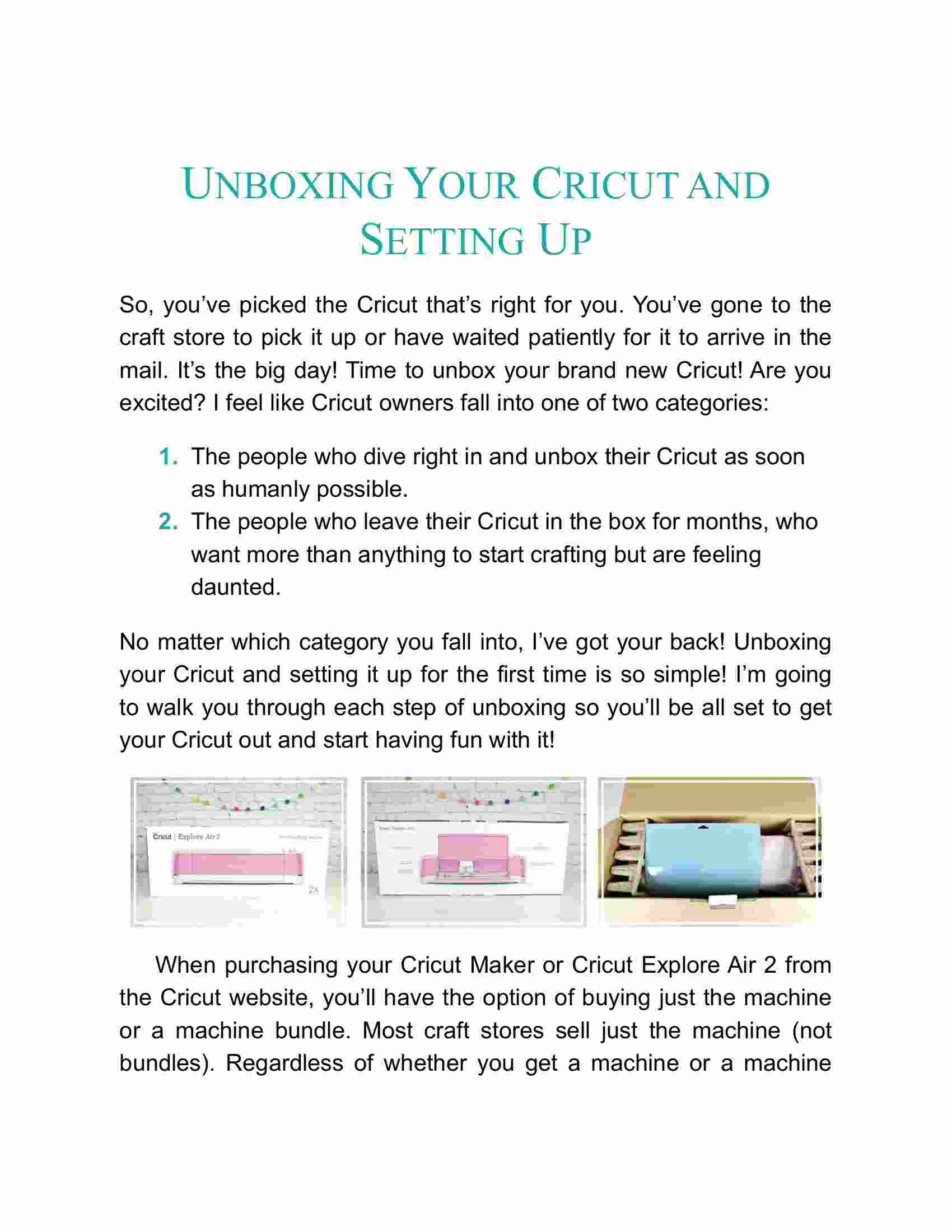 The Unofficial Book of Cricut Crafts: The Ultimate Guide to Your ...