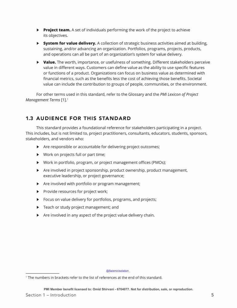 A Guide to the Project Management Body of Knowledge (PMBOK® Guide) and ...